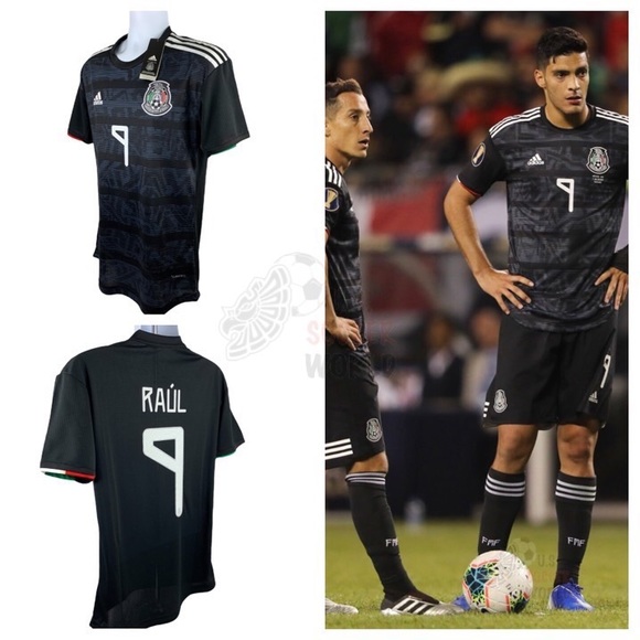 adidas | Shirts | Ral Jimnez 9 Mexico Home Authentic Mens Soccer Jersey ...